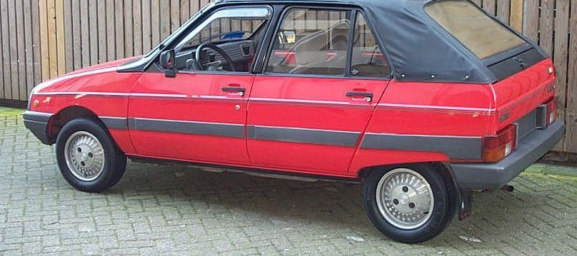 Citroen Visa technical specifications and fuel economy